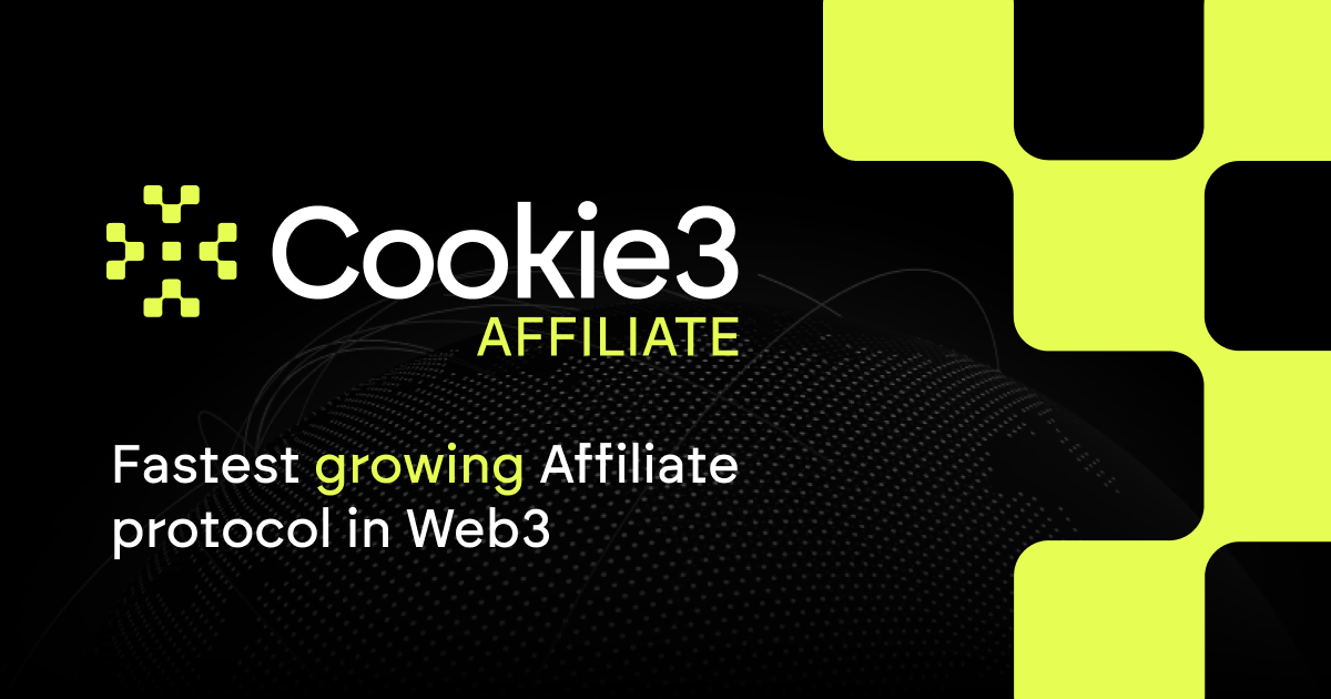Cookie3 Affiliate | Share to earn